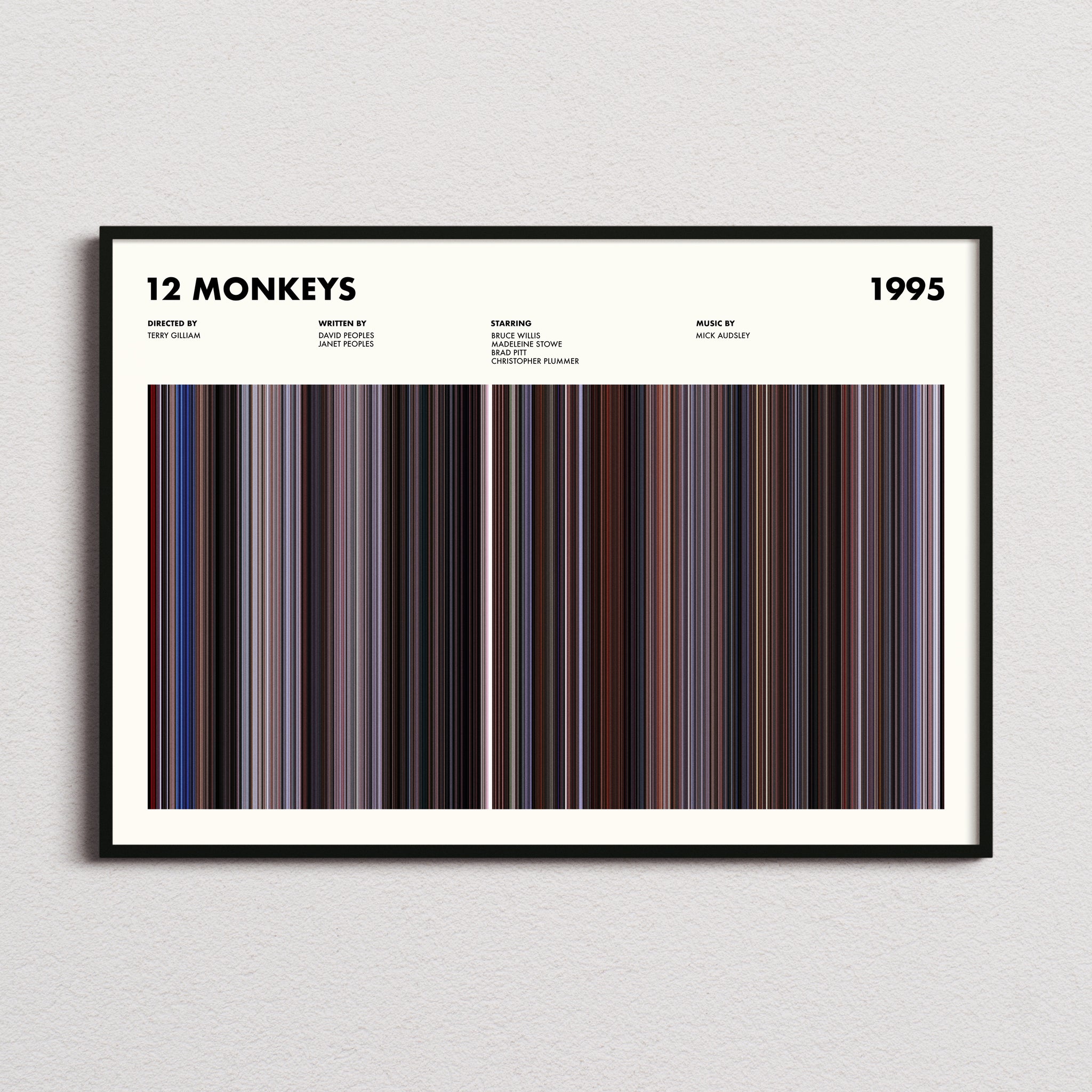 Movie Barcode Posters — Movie Hues