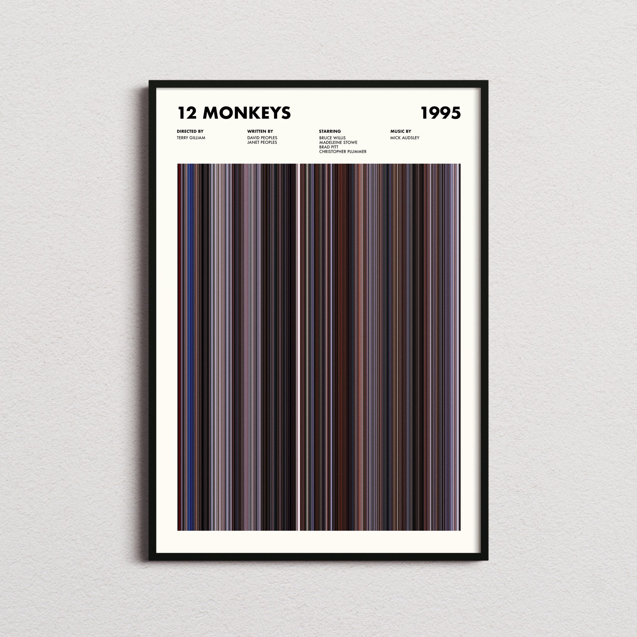 Movie Barcode Posters — Movie Hues